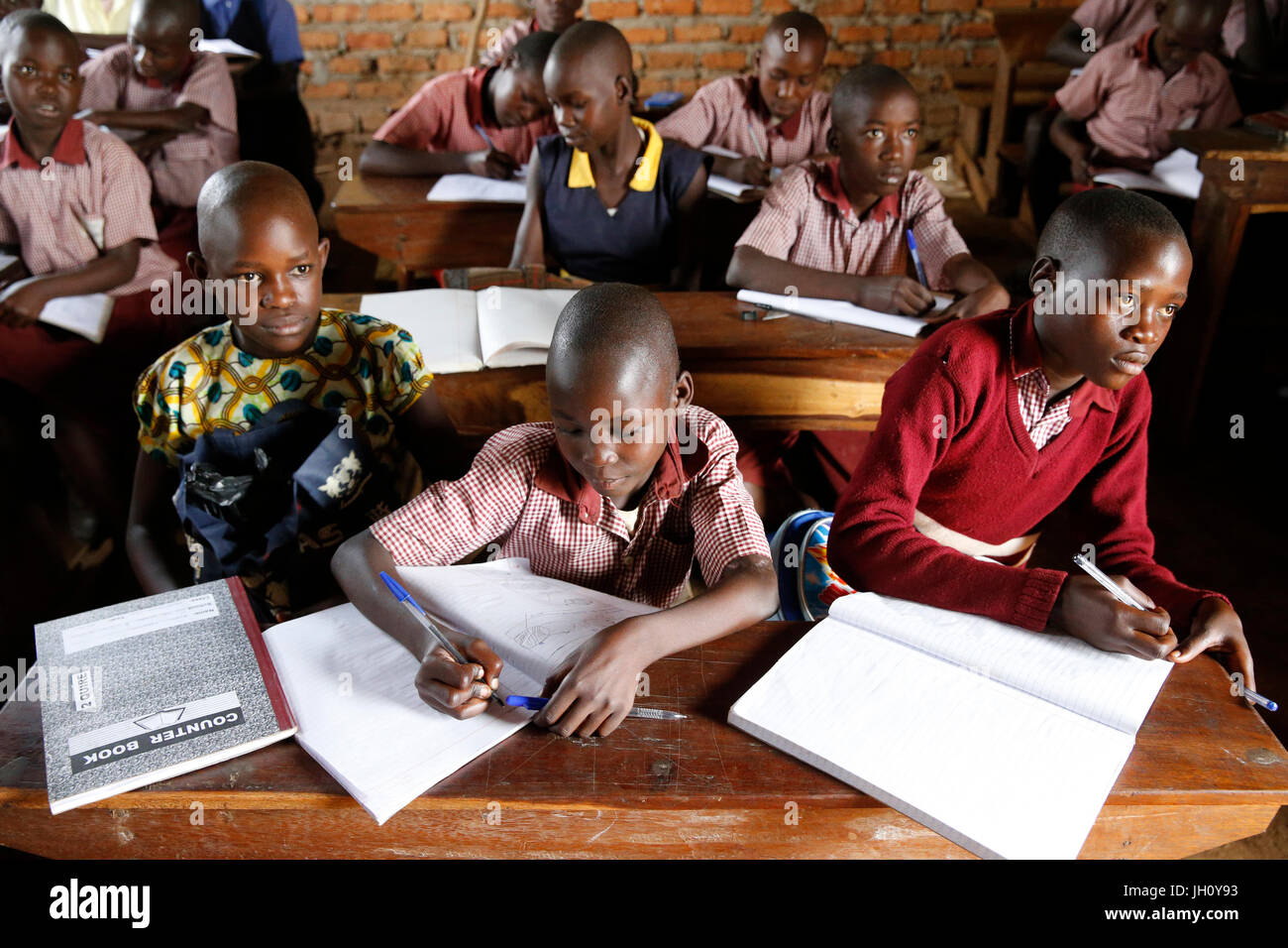 Ugandan school. Uganda Stock Photo - Alamy