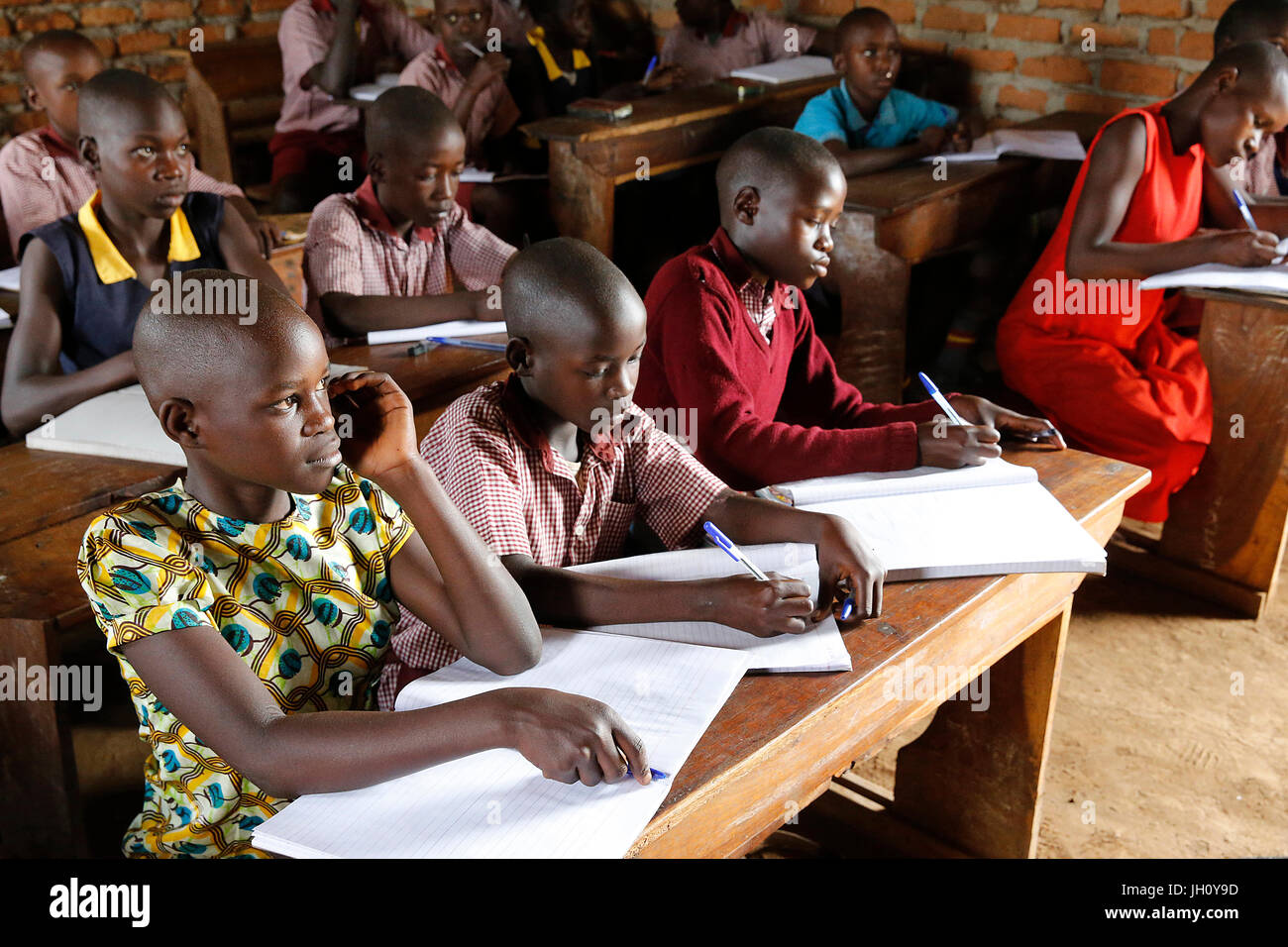 Ugandan school. Uganda Stock Photo - Alamy