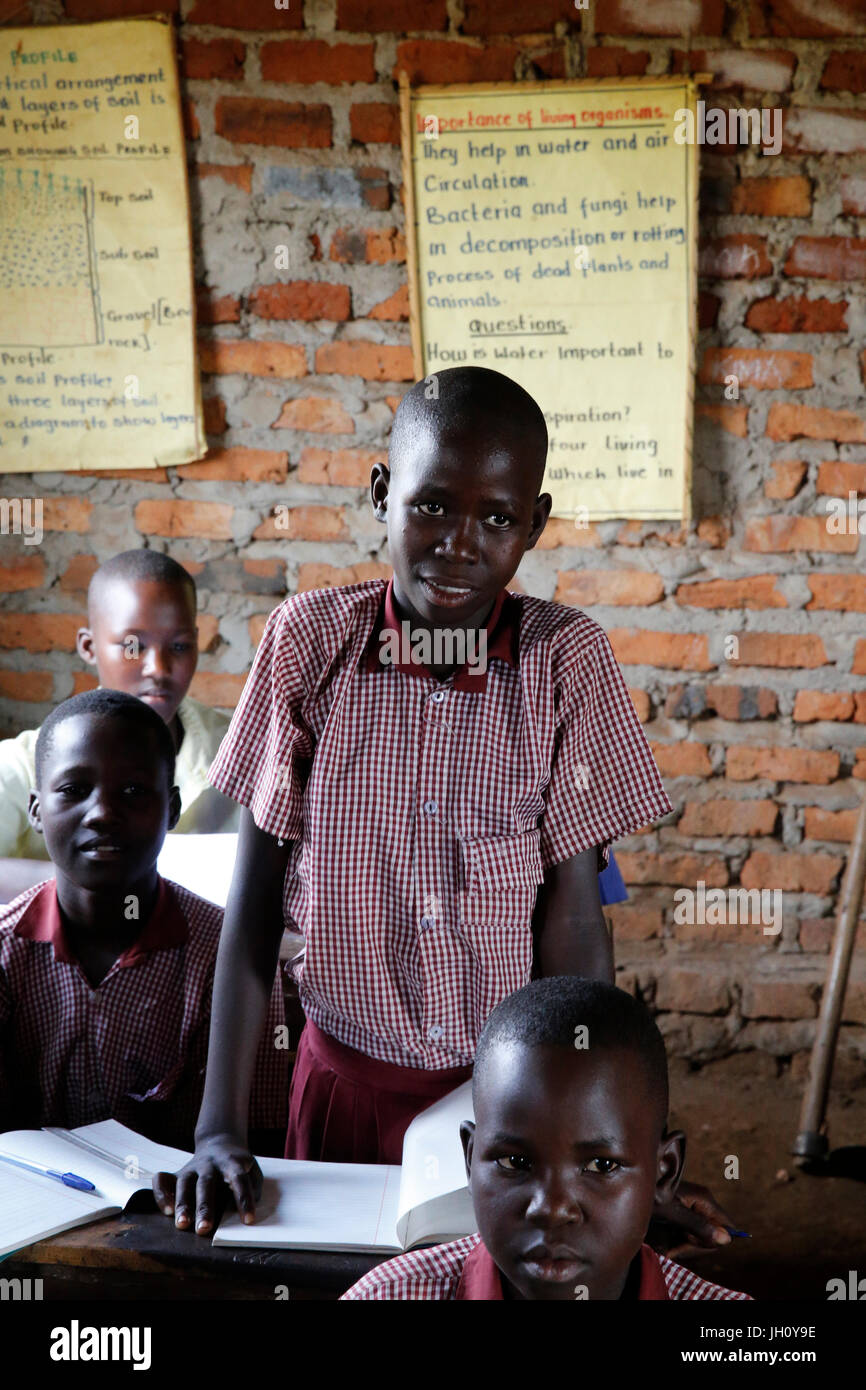 Ugandan school. Uganda Stock Photo - Alamy