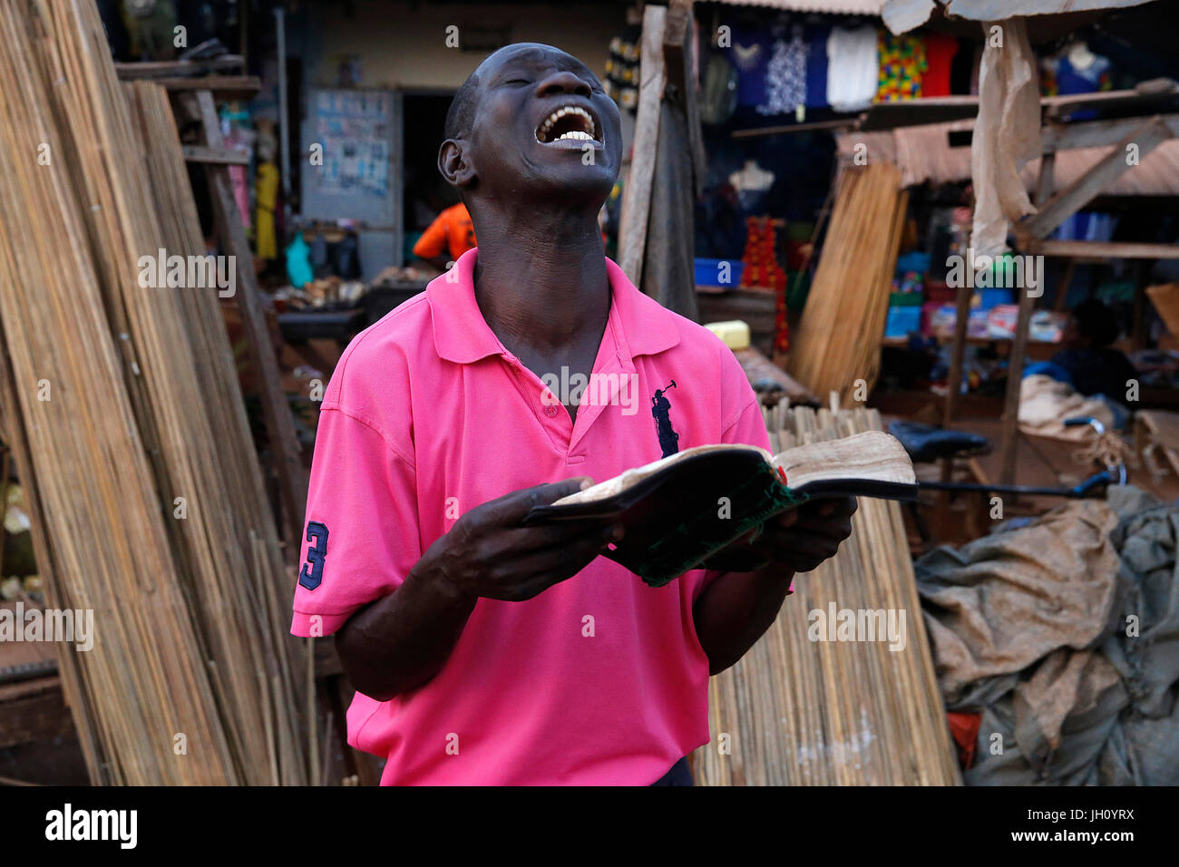 Preaching in the street hi-res stock photography and images - Alamy