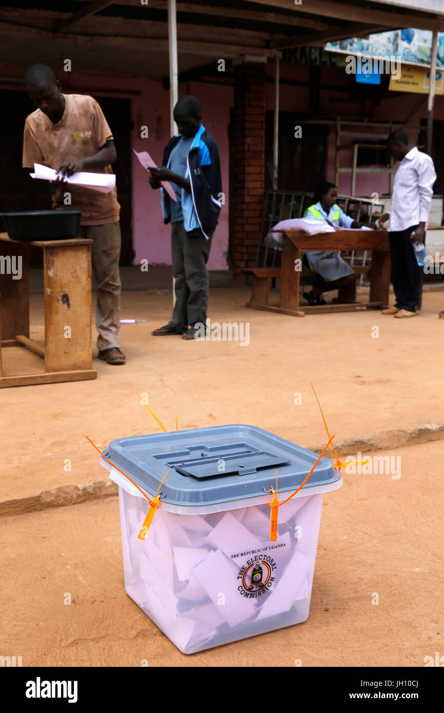 Presidential election in Uganda Stock Photo - Alamy
