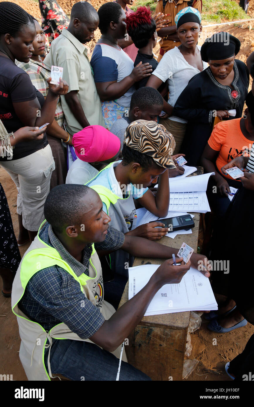 Presidential election in Uganda Stock Photo - Alamy