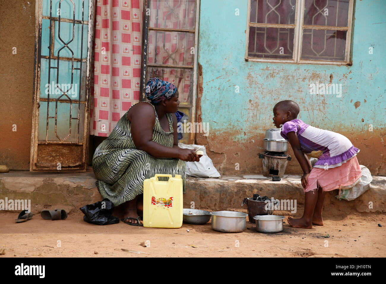 Mulago people. Uganda Stock Photo - Alamy