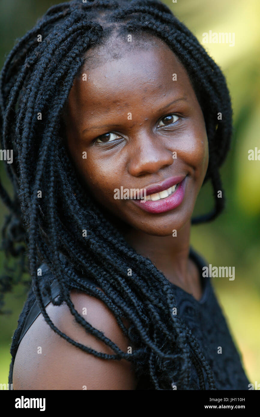 Young Ugandan woman. Uganda Stock Photo - Alamy