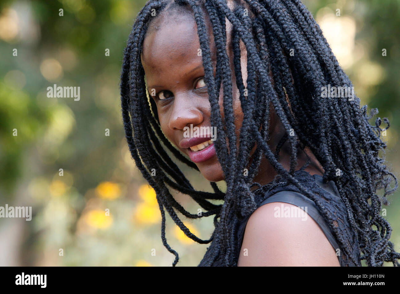 Young Ugandan woman. Uganda Stock Photo - Alamy