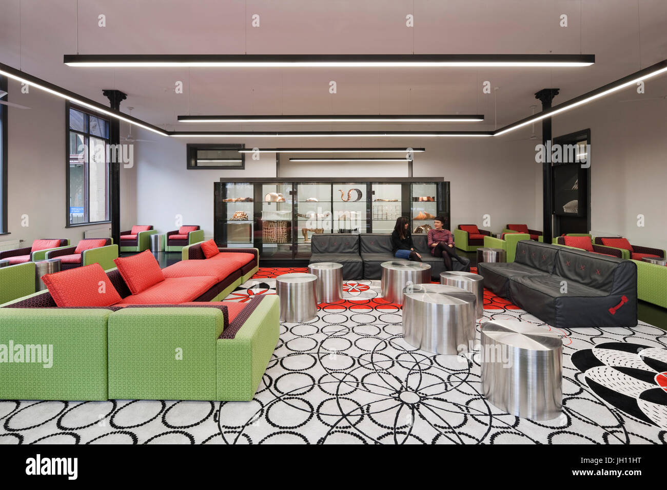 Communal lounge area. Baldwin Spencer Building, Melbourne, Australia ...