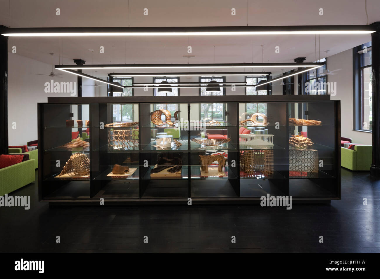 Communal lounge area. Baldwin Spencer Building, Melbourne, Australia ...