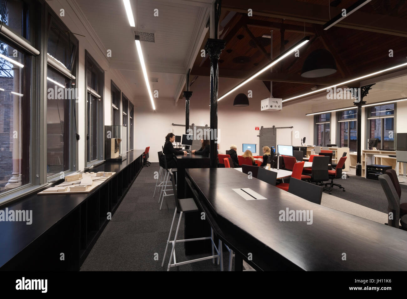 Classroom/work space. Baldwin Spencer Building, Melbourne, Australia ...