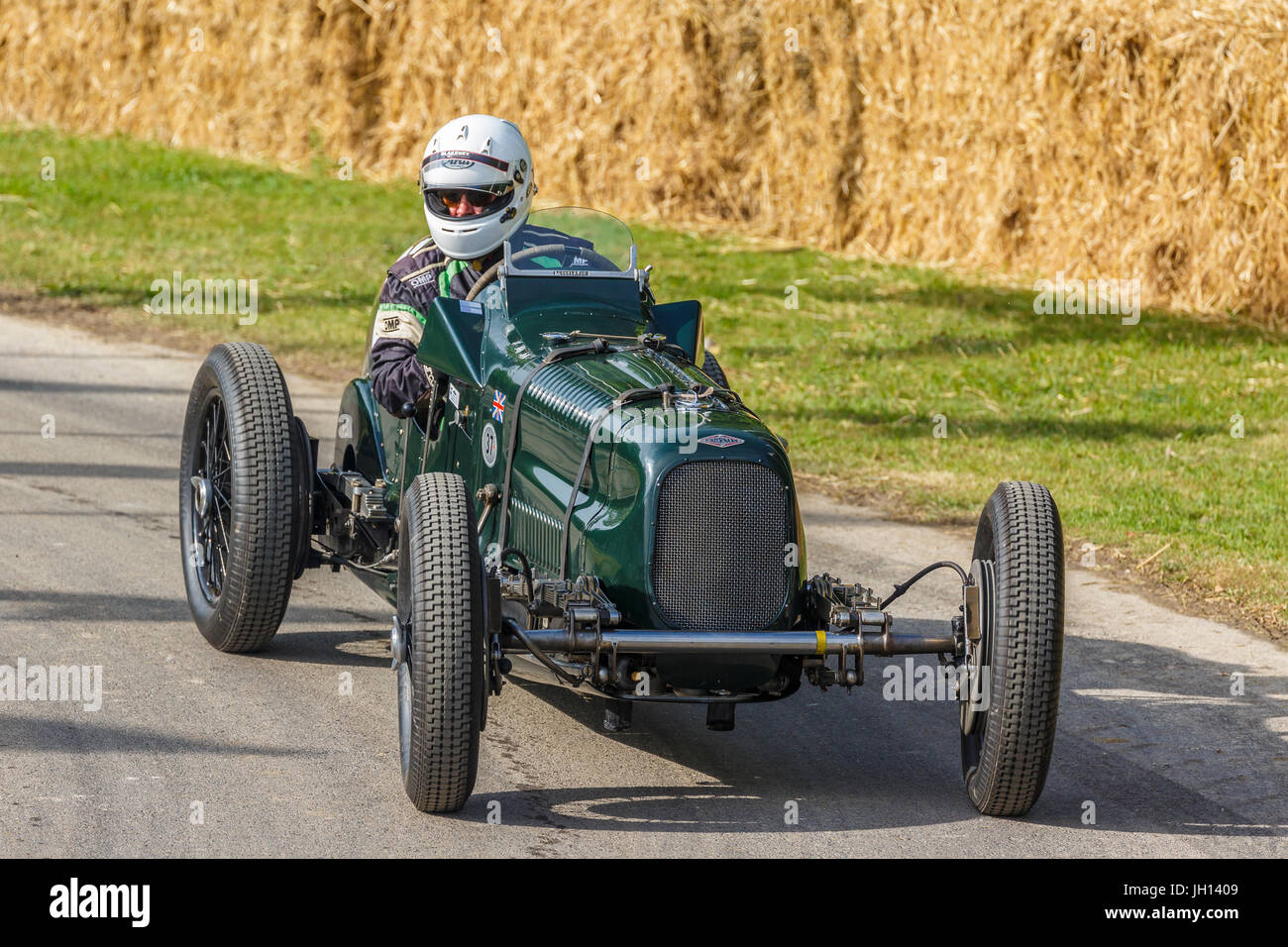 1935 Frazer Nash Monoposto with driver Peter Blakeney-Edwards at the ...