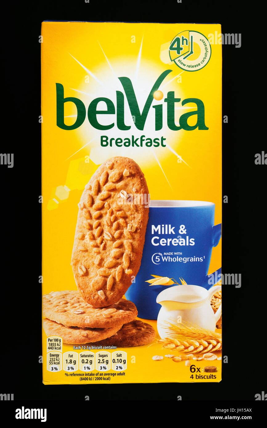Belvita Breakfast biscuits Stock Photo - Alamy