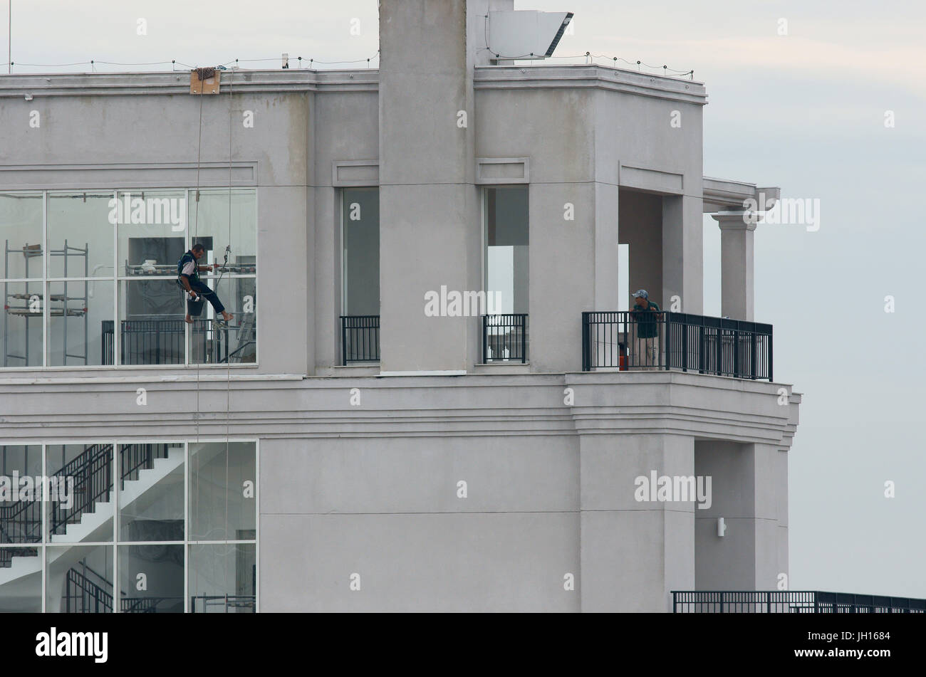 City building concept man works on construction hi-res stock ...