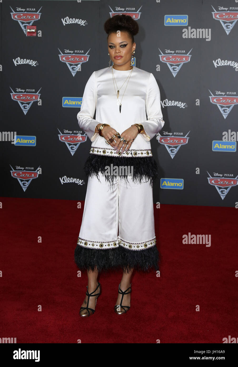 Premiere of Disney and Pixar's 'Cars 3' - Arrivals Featuring: Andra Day ...