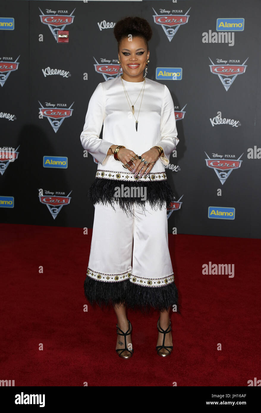 Premiere of Disney and Pixar's 'Cars 3' - Arrivals Featuring: Andra Day ...