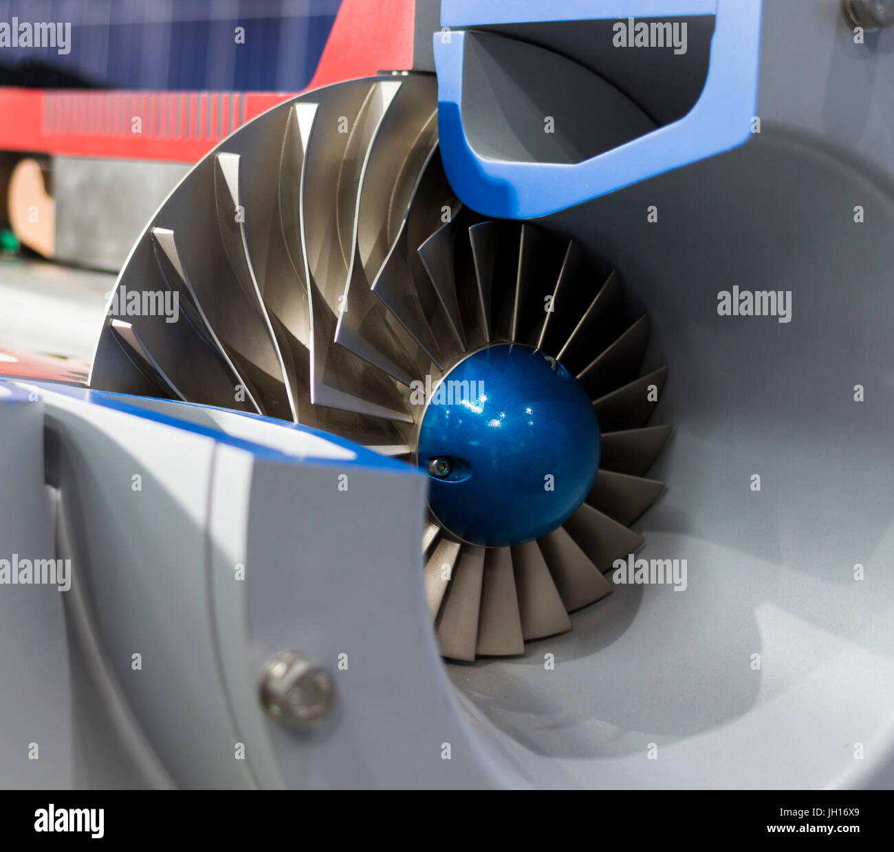 Blower Engine Side View