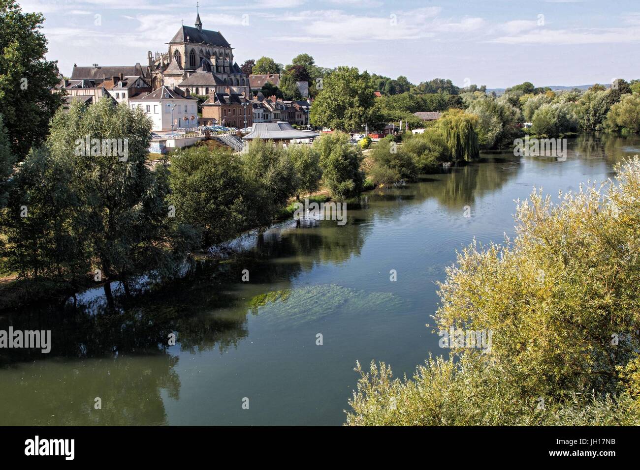 THE ROYAL VALLEY OF THE EURE,FRANCE Stock Photo - Alamy