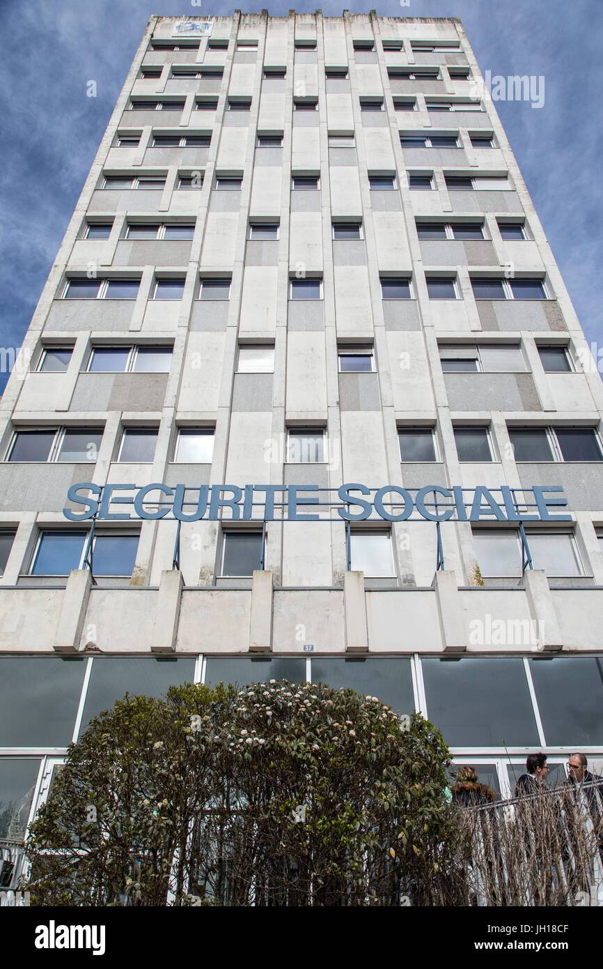 CPAM,NATIONAL HEALTH COVERAGE IN VANNES,(56),MORBIHAN,BRETAGNE,FRANCE ...