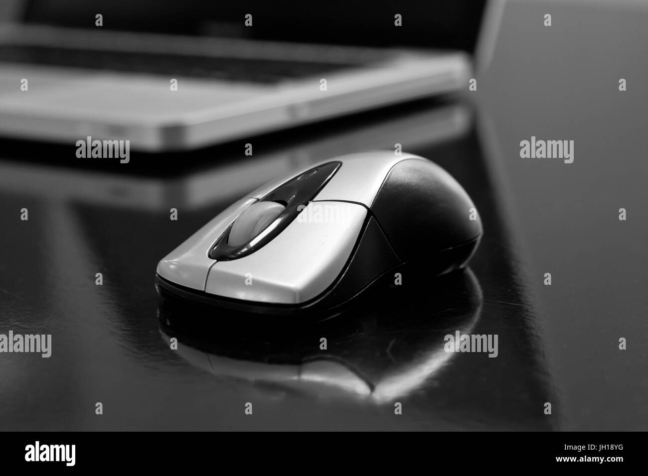 Computer_mouse Black and White Stock Photos & Images - Alamy