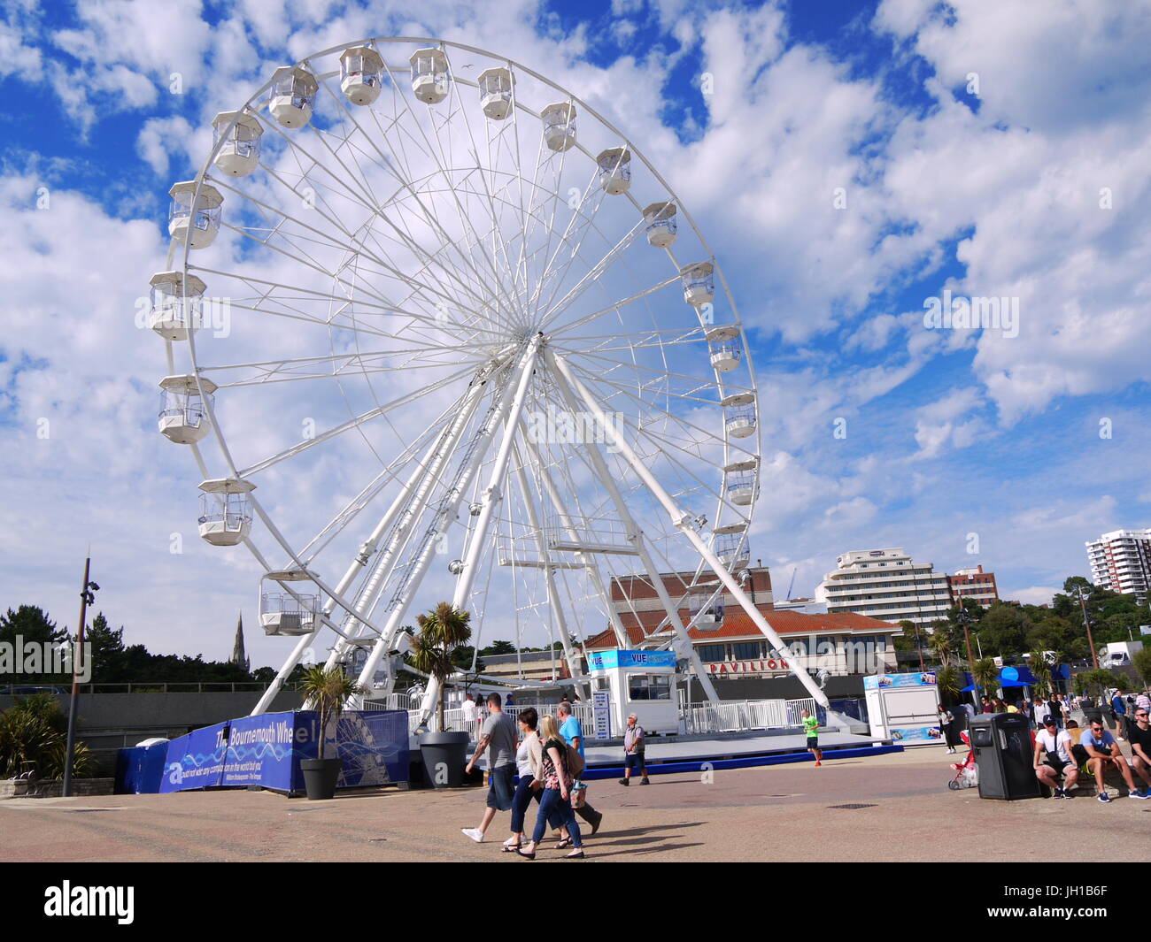 Bourrnemouth Big Wheel Stock Photo - Alamy