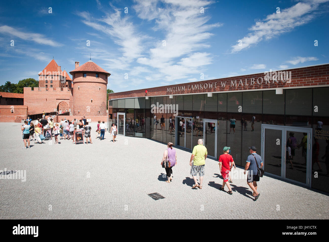 Malbork Castle Museum Stock Photo - Alamy