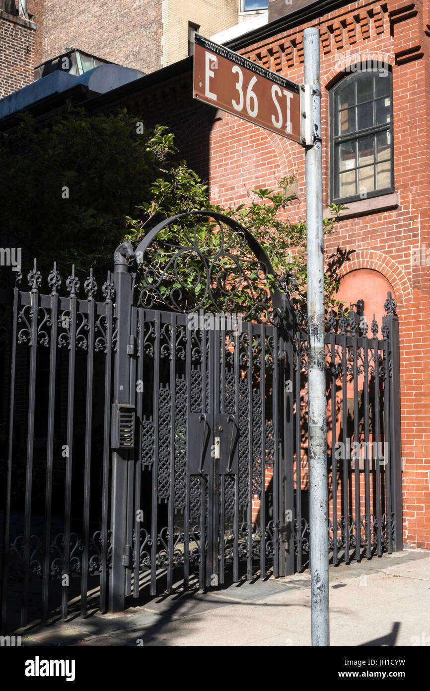 Sniffen court hi-res stock photography and images - Alamy