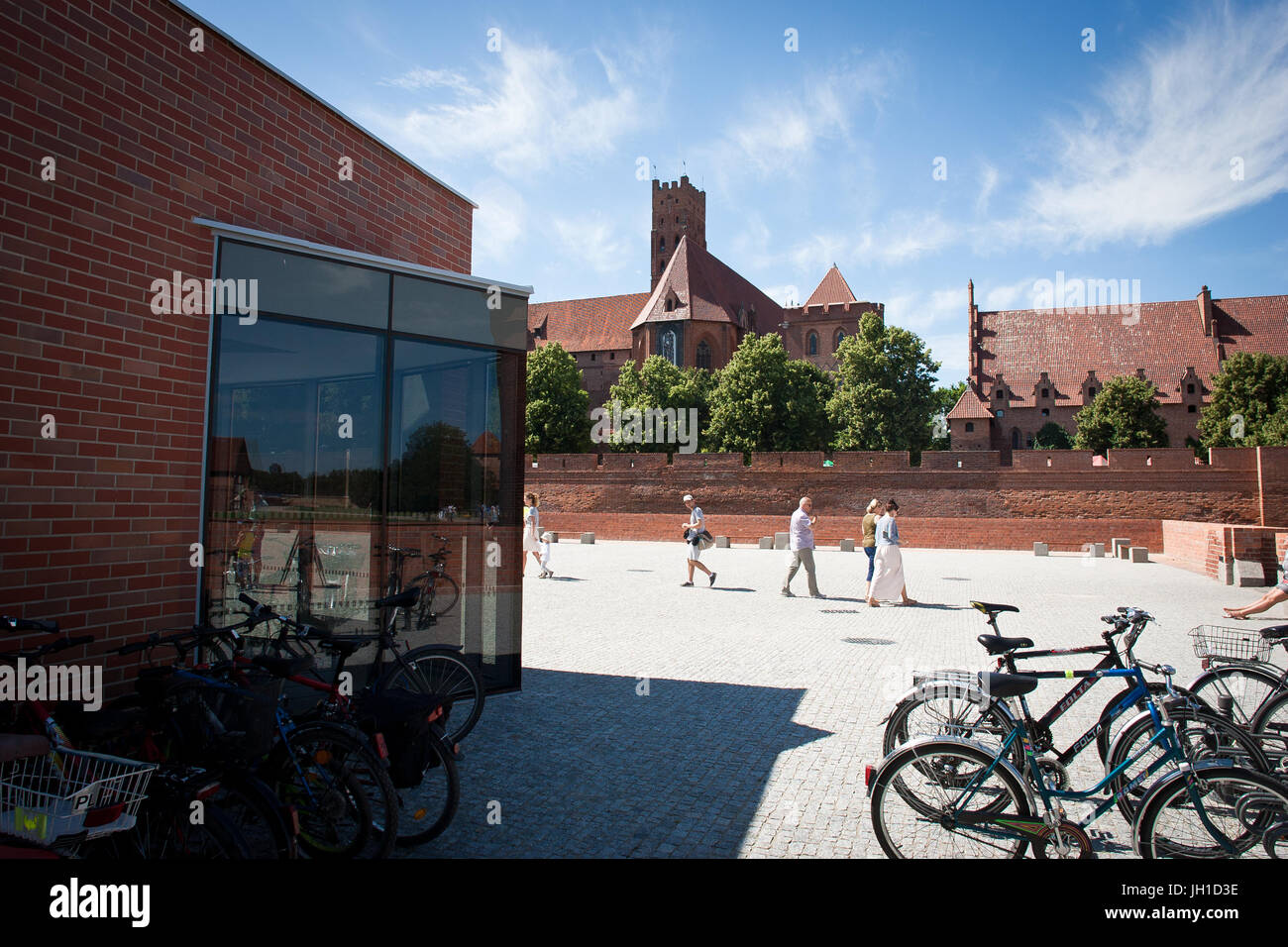 Malbork Castle Museum Stock Photo - Alamy