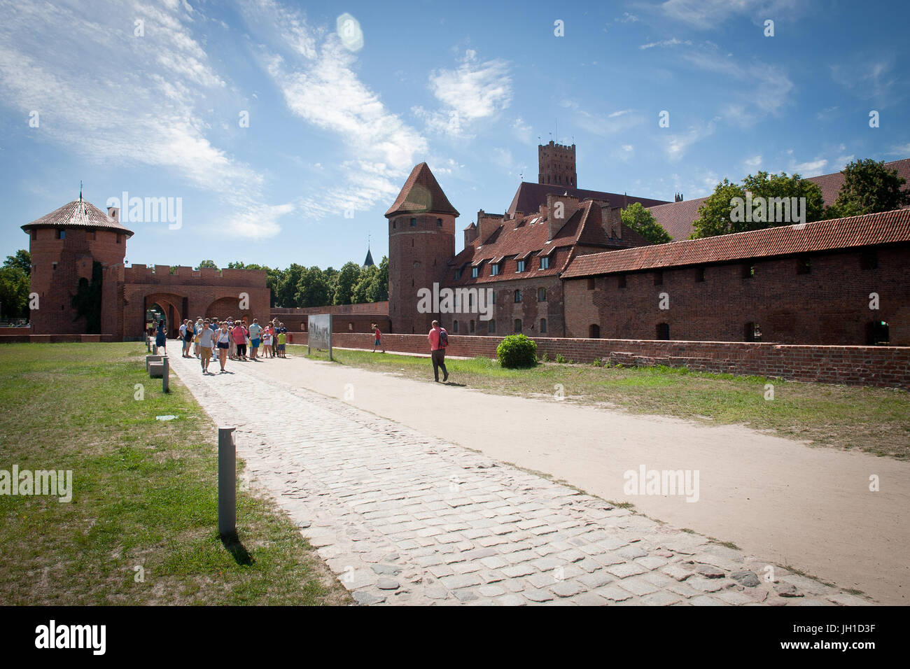 Malbork Castle Museum Stock Photo - Alamy