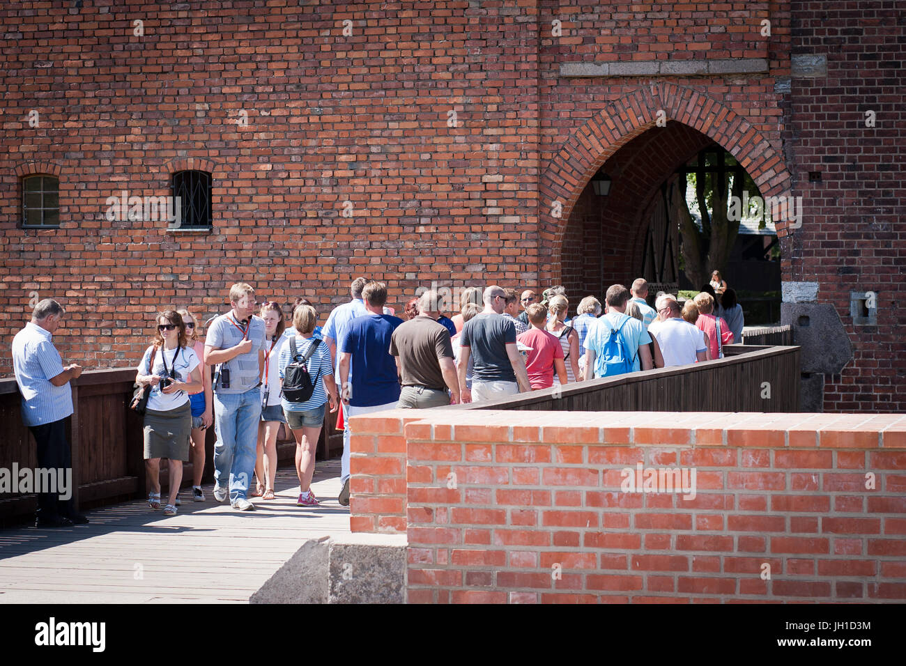 Malbork Castle Museum Stock Photo - Alamy