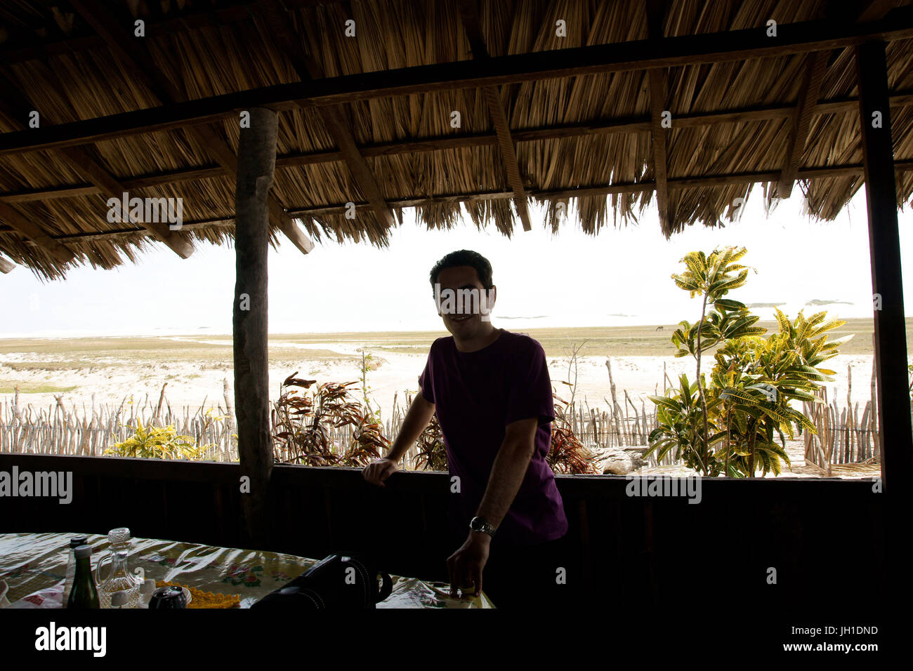 People, man, hut, Lençois, Atins, Maranhão, Brazil Stock Photo - Alamy