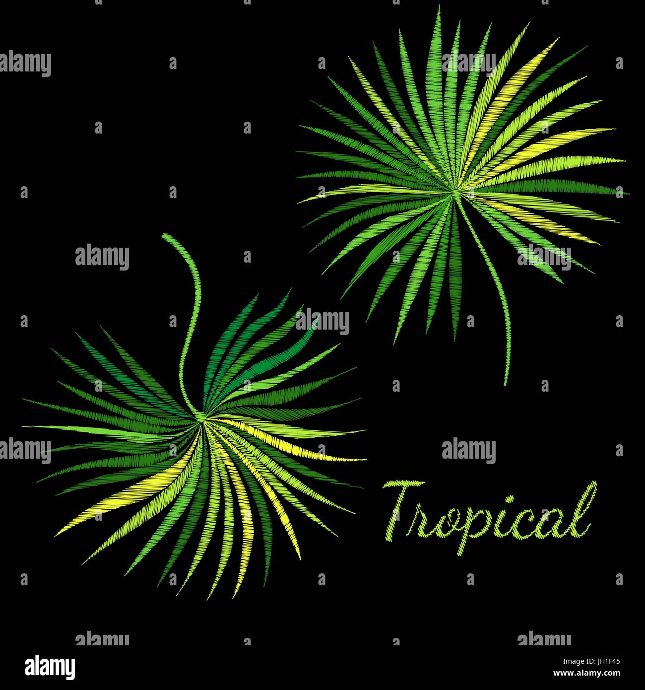 Vector Illustration of embroidery Patch for Design, Fashion, Background ...