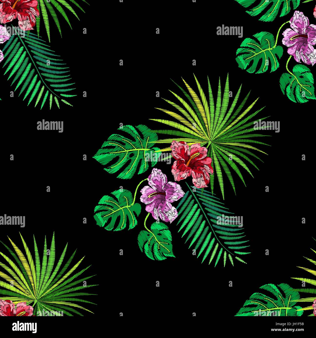 Vector Illustration of embroidery Patch for Design, Fashion, Background ...