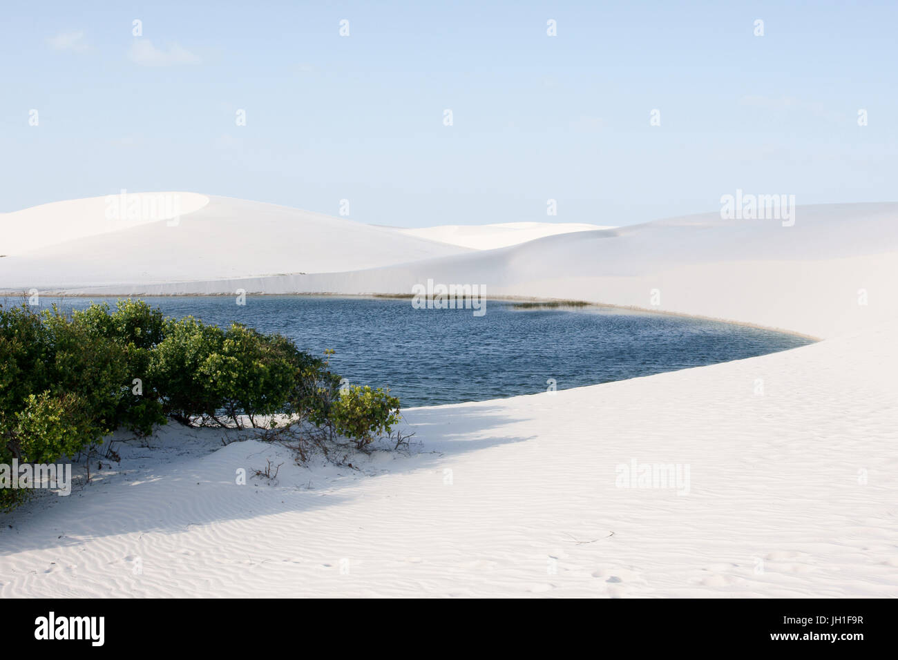Oasis, dunes, Lençóis Maranhense, Lacs Maranhão, Lençois, Barreirinhas ...