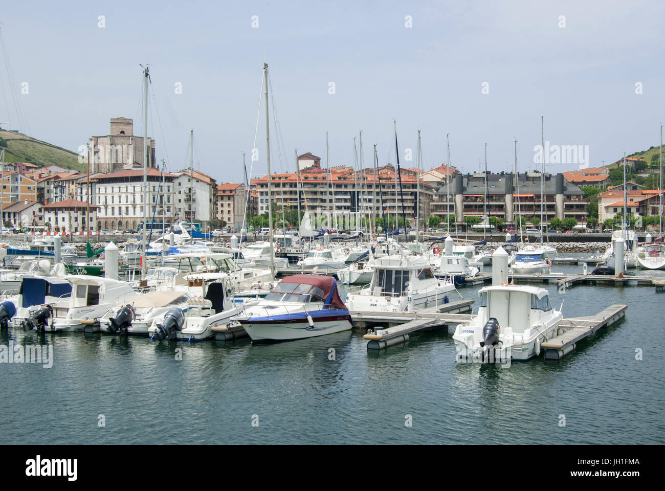 Marina. Zumaia. Basque Country, Spain Stock Photo - Alamy