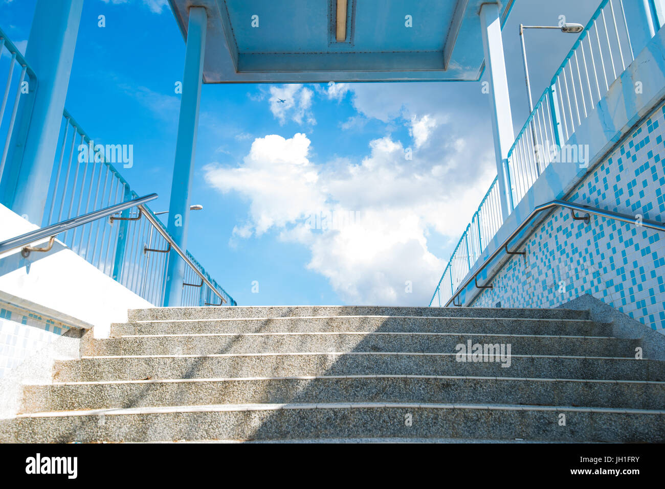 Walking up spiral stair hi-res stock photography and images - Alamy