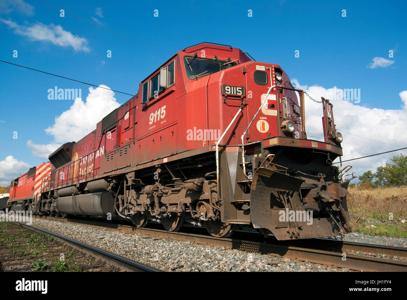 Canadian Pacific Railway Locomotive Stock Photos & Canadian Pacific Railway Locomotive Stock ...