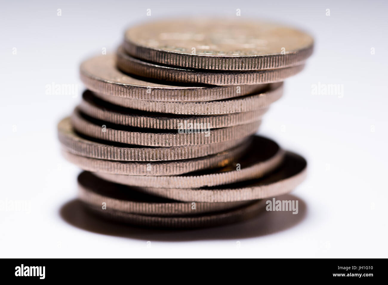 Budget and Coins Stock Photo - Alamy