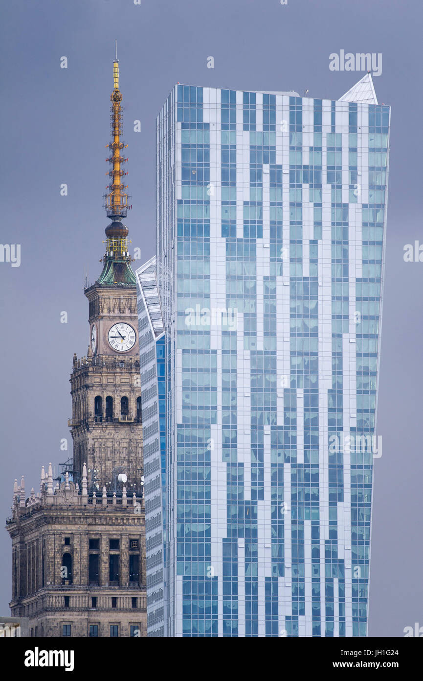 237 meter Palace of Culture and Science (Palac Kultury i Nauki PKiN ...