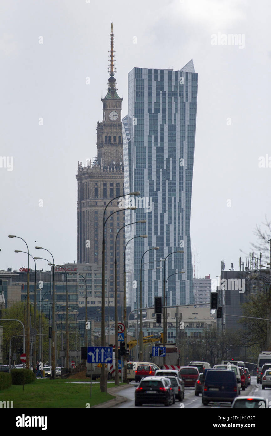 237 meter Palace of Culture and Science (Palac Kultury i Nauki PKiN ...