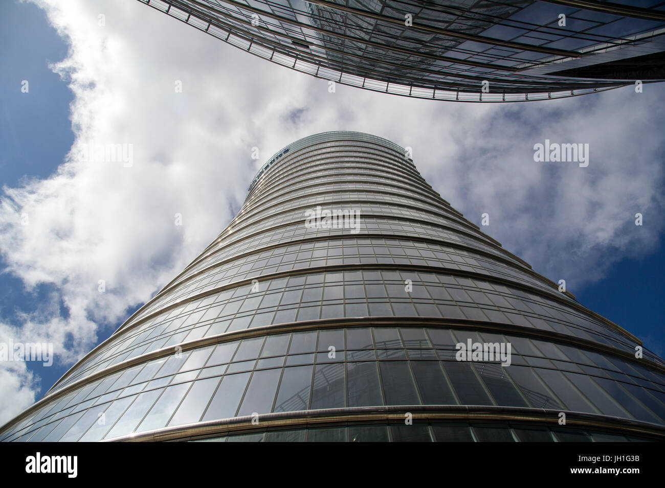 220 meter Neomodern Warsaw Spire office skyscraper is the second ...