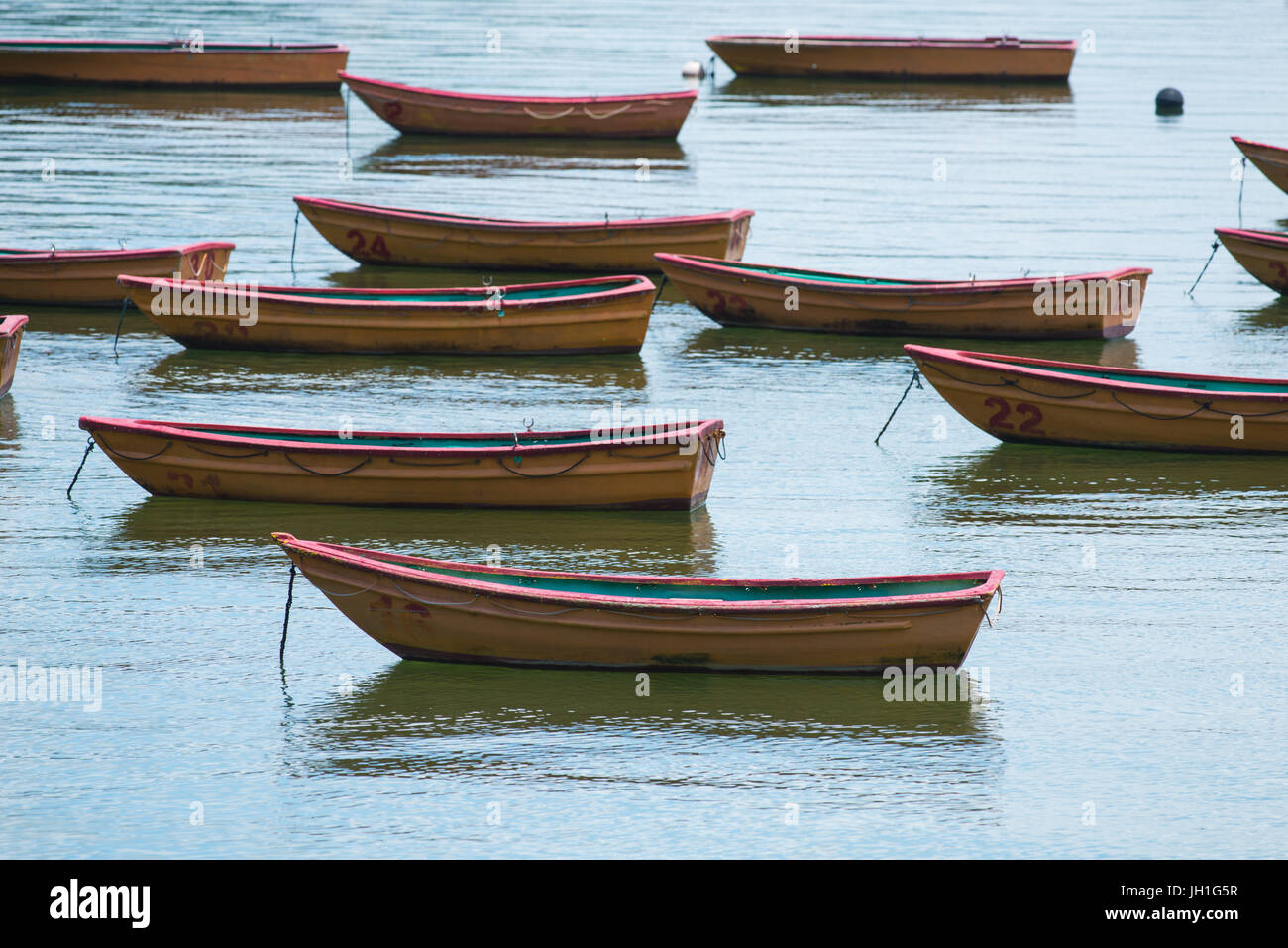 Empty boats hi-res stock photography and images - Alamy