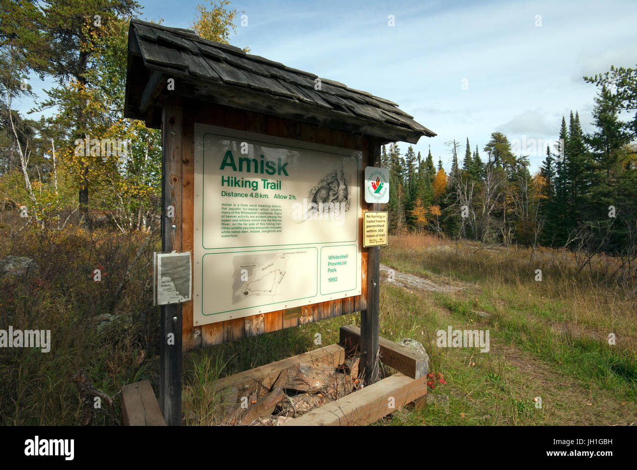 Trans canada trail sign in hi-res stock photography and images - Alamy