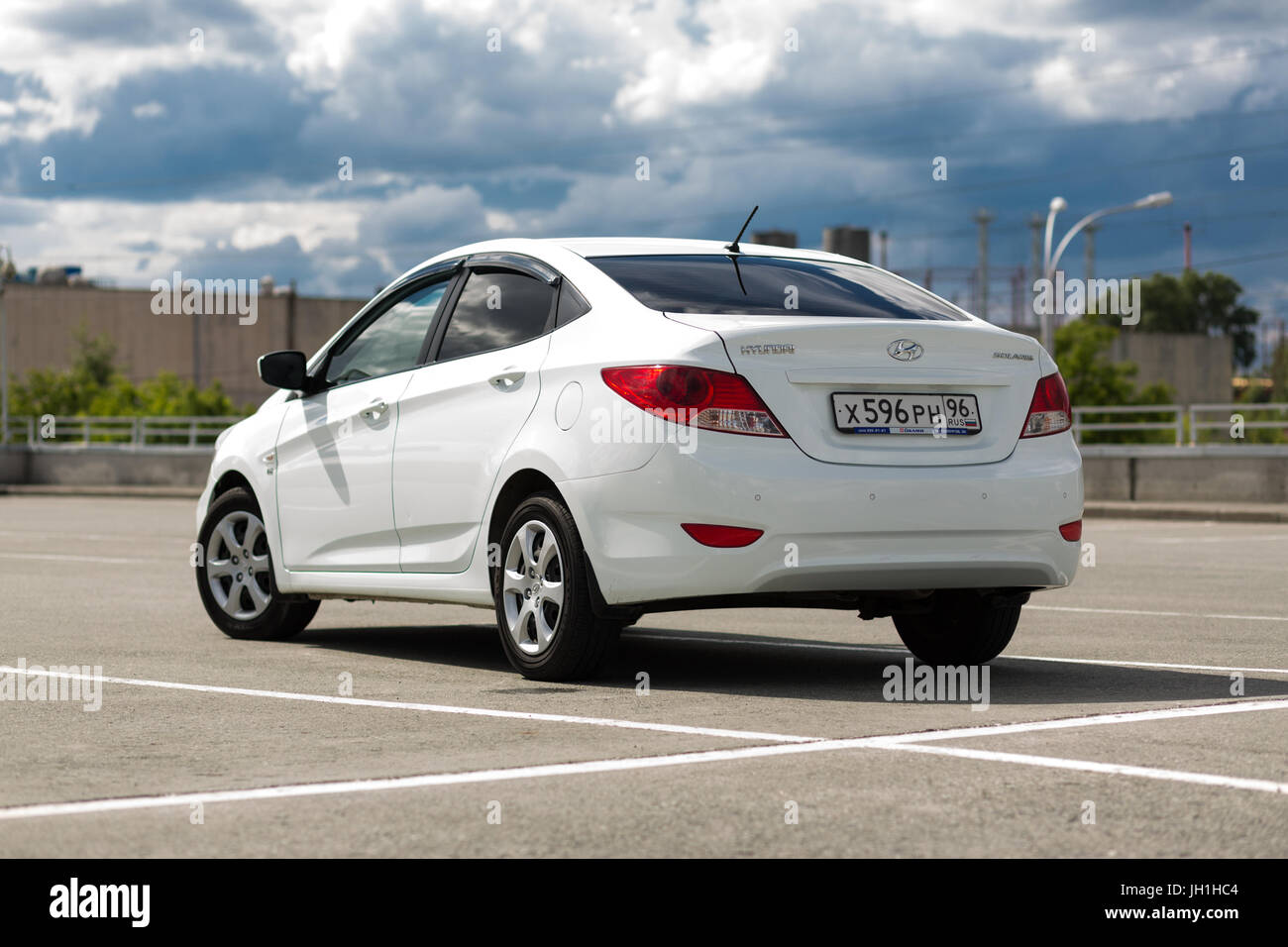 Hyundai solaris hi-res stock photography and images - Alamy