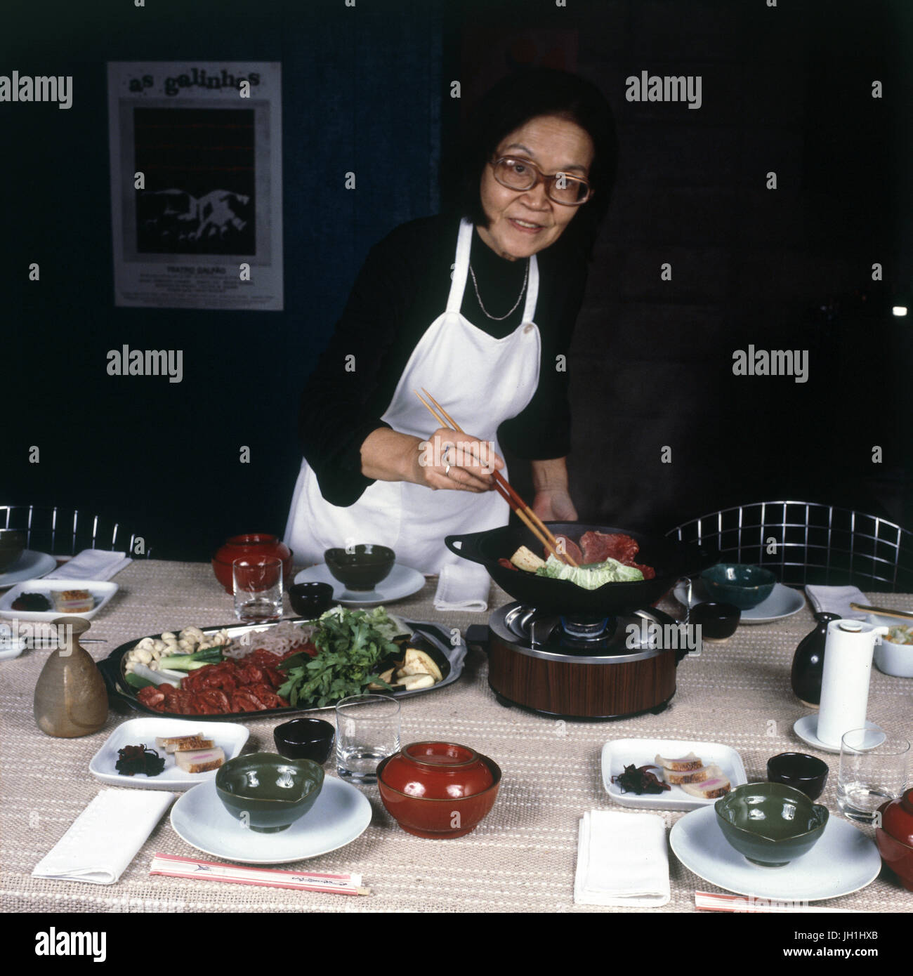 Painter, artist, Tomie Othake, São Paulo, Brazil Stock Photo - Alamy