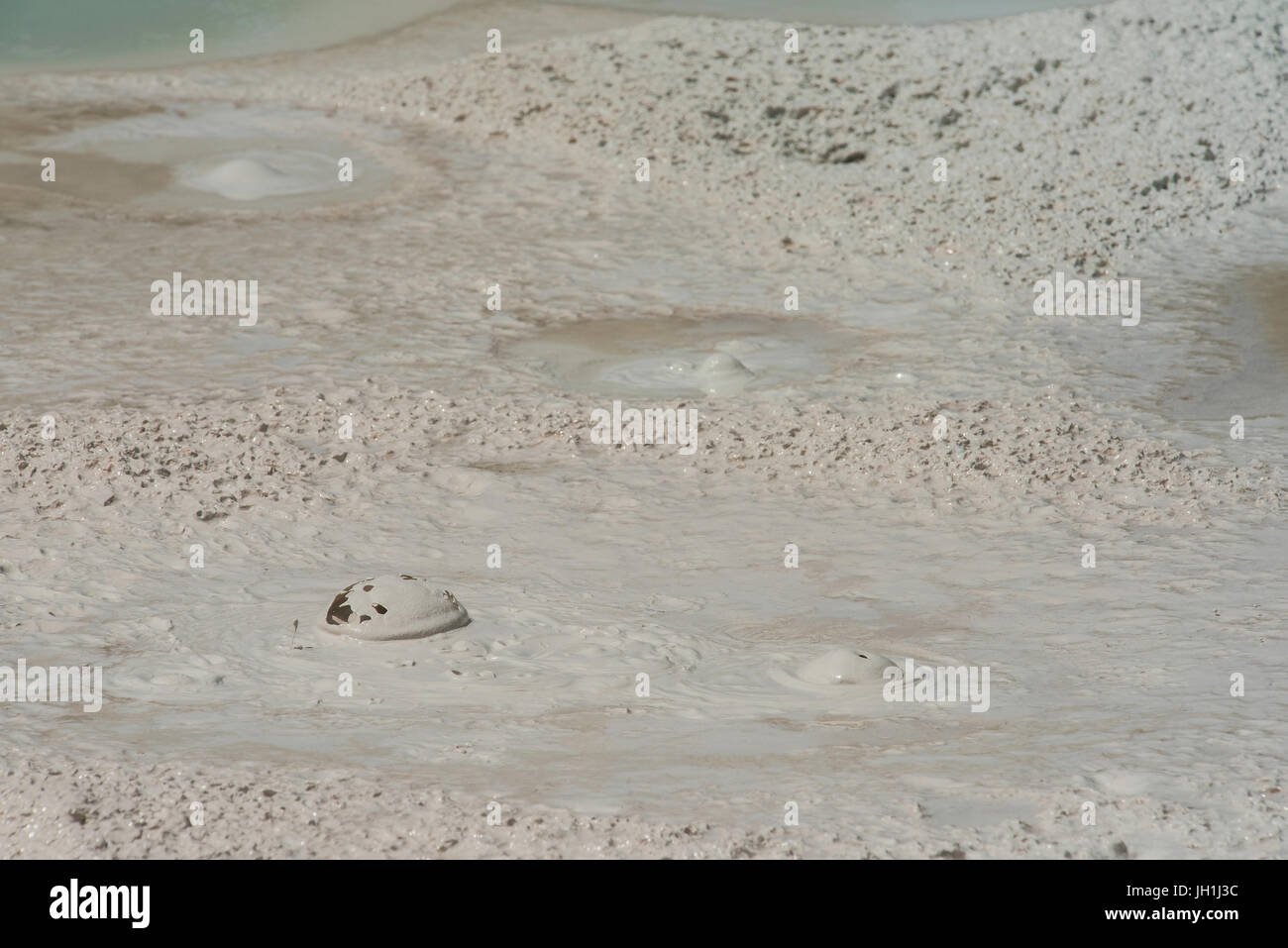 Boiling mud pot, Yellowstone National Park, Wyoming USA by Bruce ...