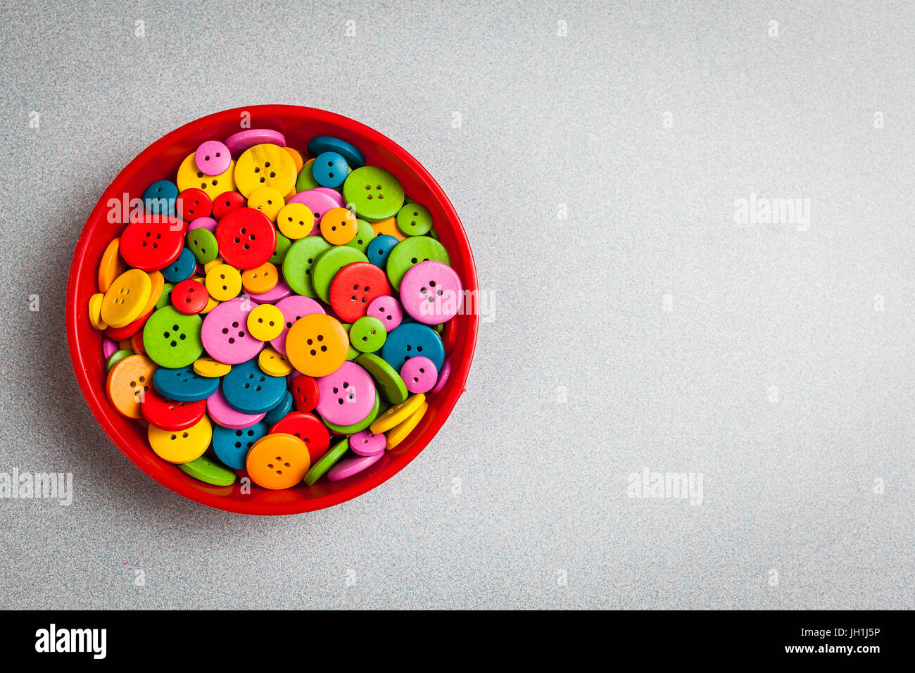 Coloured buttons coat hi-res stock photography and images - Alamy