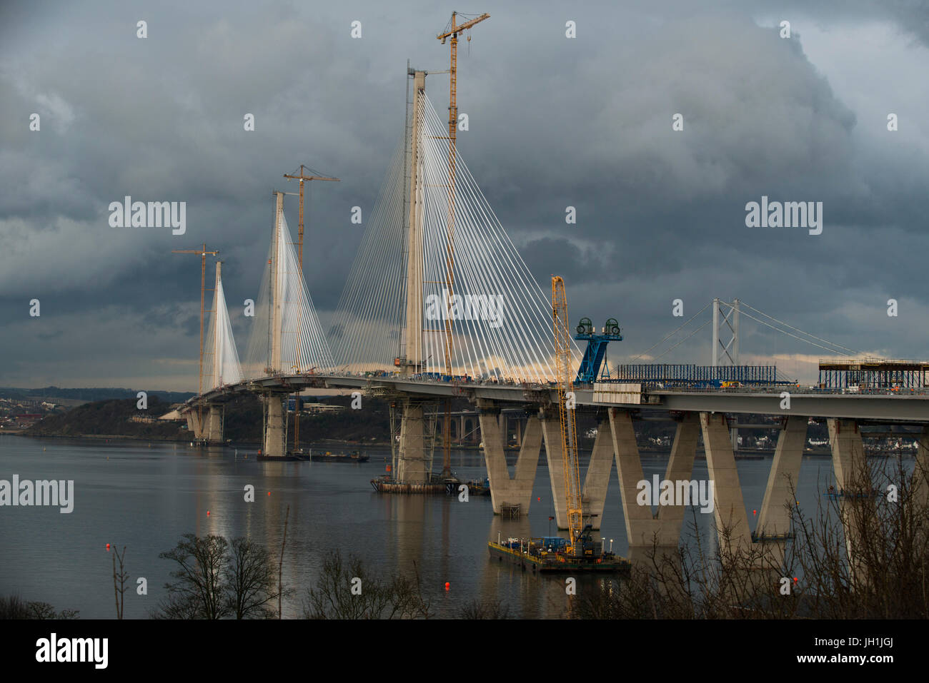 Longest cable stayed bridge in the world hi-res stock photography and ...