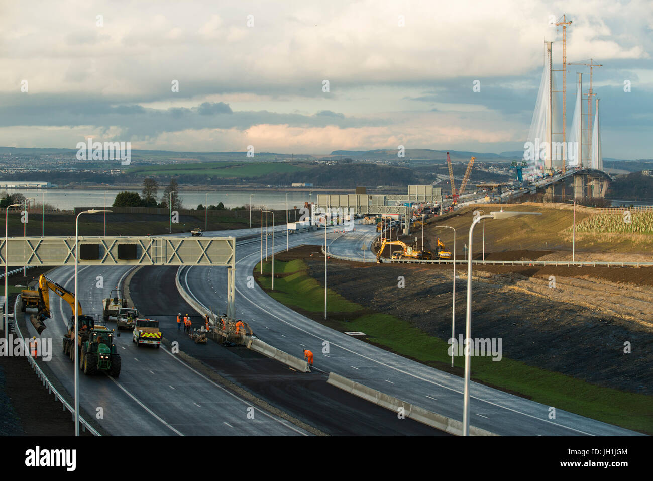 Wednesday 1st of February 2017: Queensferry Crossing. Transport ...