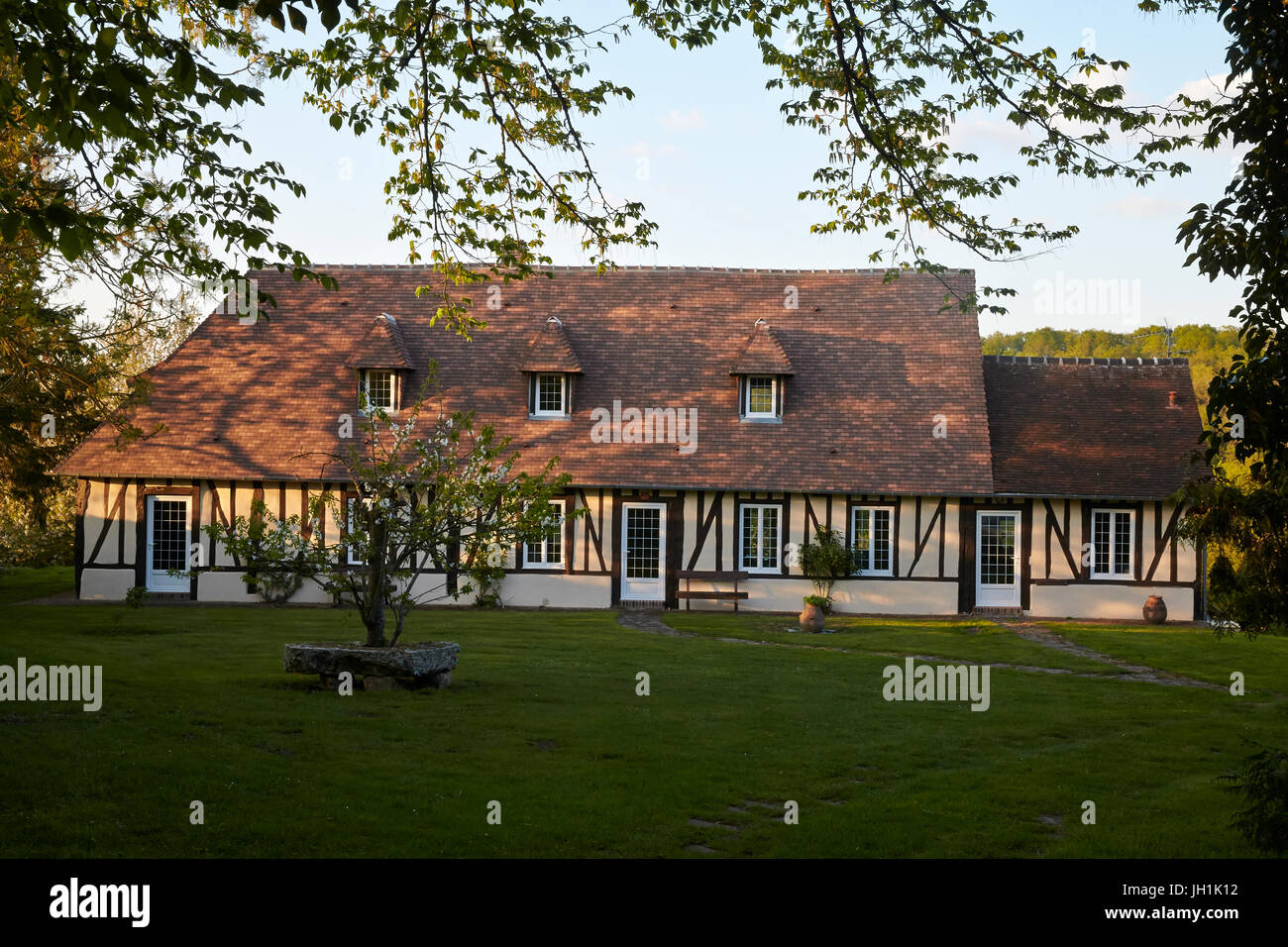 Normandy house. France Stock Photo - Alamy