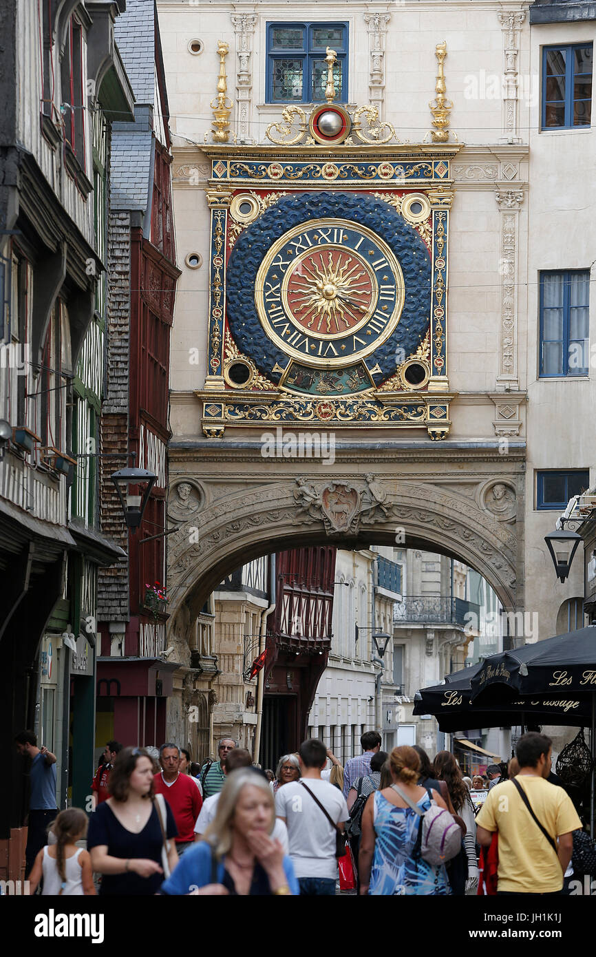 Rouen big clock hi-res stock photography and images - Alamy