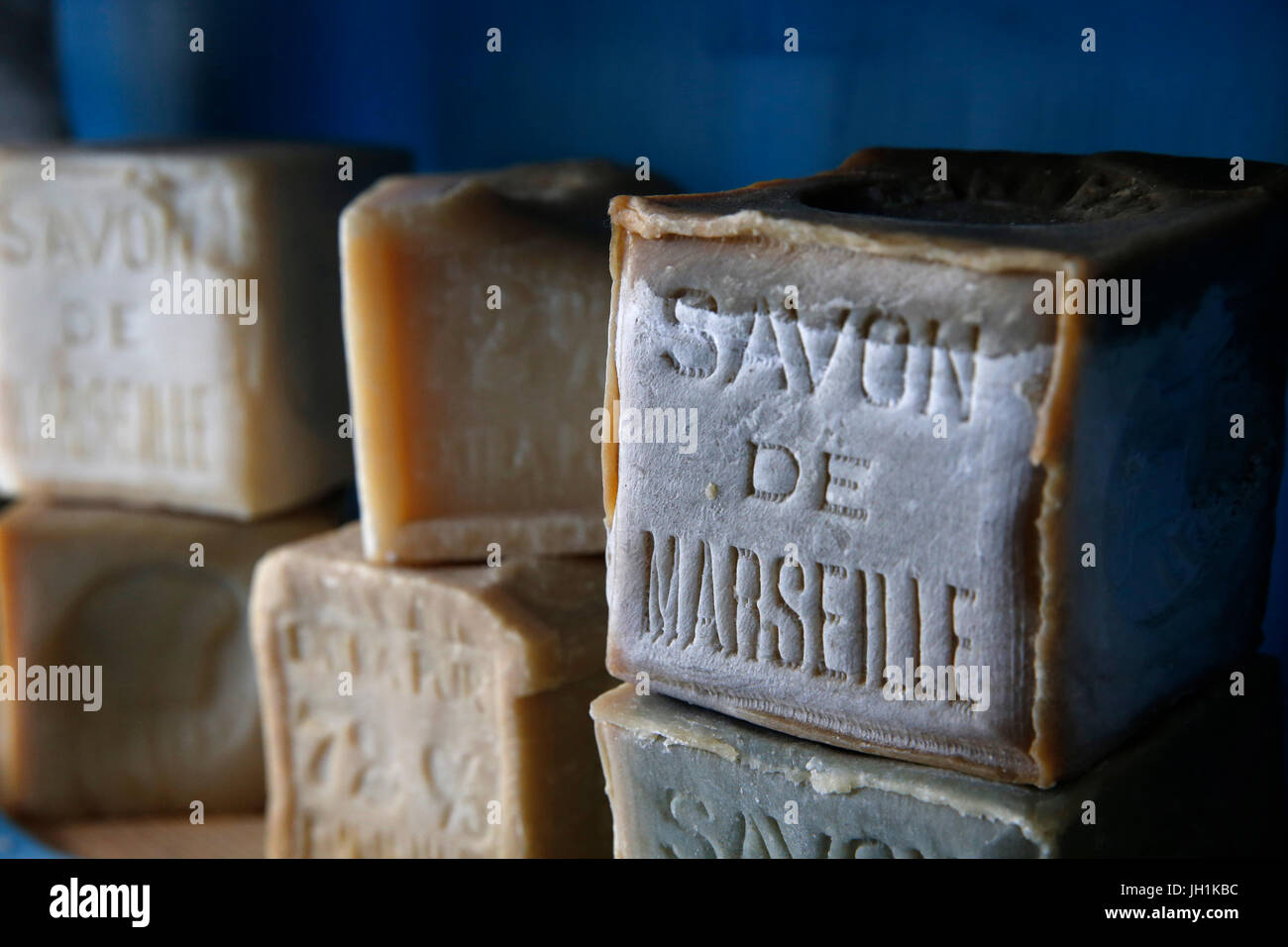 Marseille soap shop. France Stock Photo - Alamy
