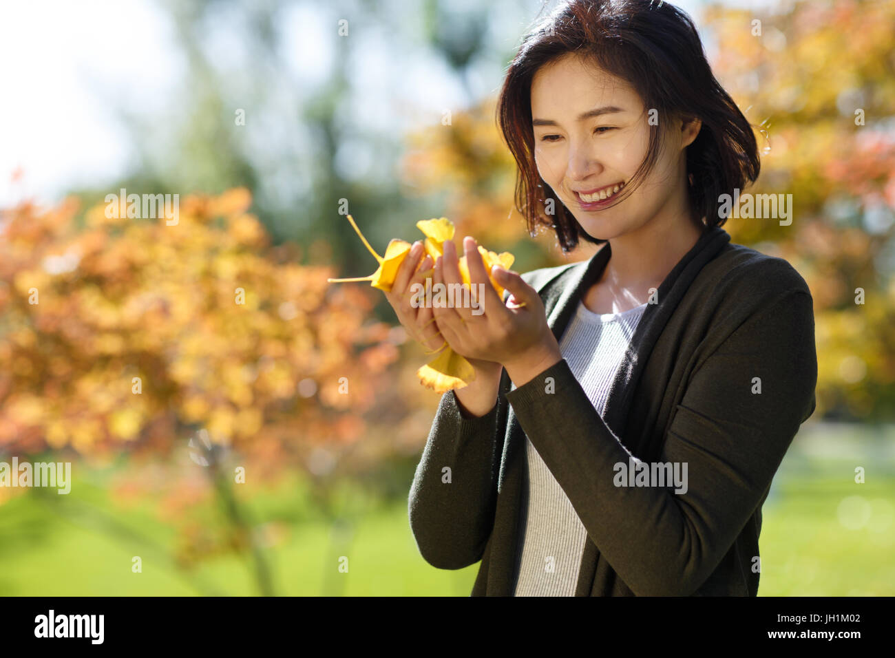 Clear away fallen leaves hi-res stock photography and images - Alamy